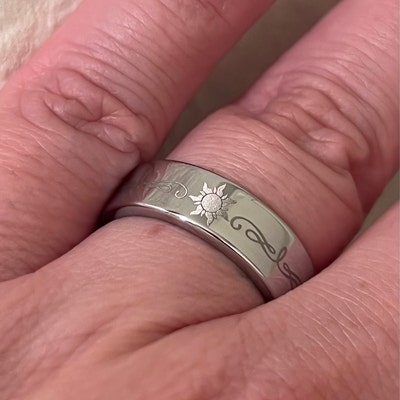 Tangled Ring, Tangled Filigree Wedding Band, Tangled Floral Jewelry ...