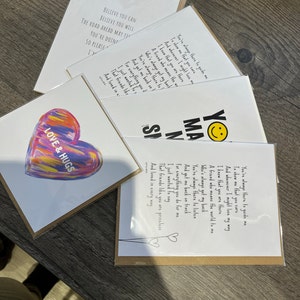 Bestest Friend Poem Card Best Friend Best Friend Cards - Etsy UK