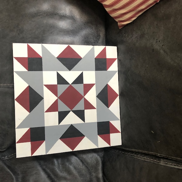 Pdf- Wood Barn Quilt Designs (full Color Graphs - Instant Download ...