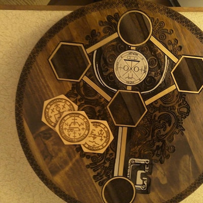 Table of Practice for DSIC drawing Spirits Into Crystals Divination ...