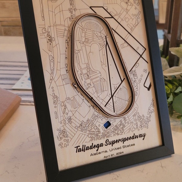 Indianapolis Motor Speedway Wall Art Indy 500 Verizon 200 3D Multi ...