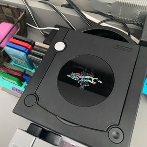 Gamecube Logo Custom Gamecube Jewel Badge Faceplate - Etsy