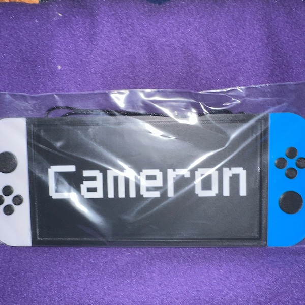 Personalized Gamer Name Sign for Door, Wall or Shelf (8in X 3in ...