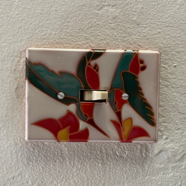 Blue, Solid Royal Blue Color, Light Switch Cover, Single Switch, Double ...