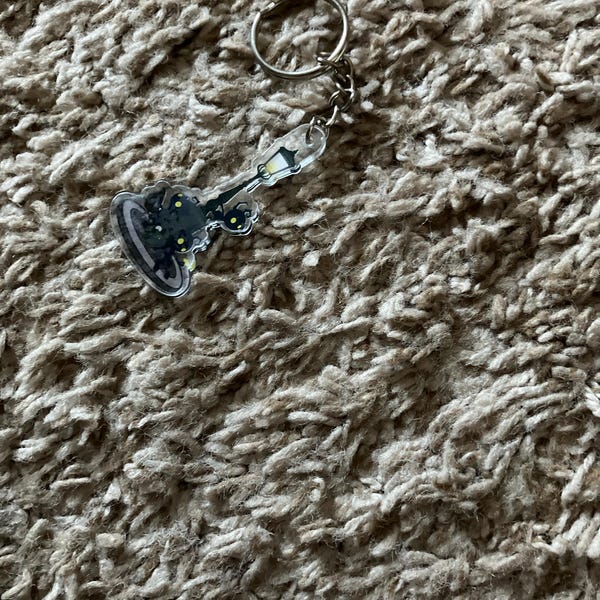 Kingdom Hearts Missing-link 'streets at Night’ Pin | Keychain - Etsy