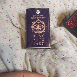 Into the Dark, Demon Oracle Deck, Occult Tarot Cards, Goetia Cards ...