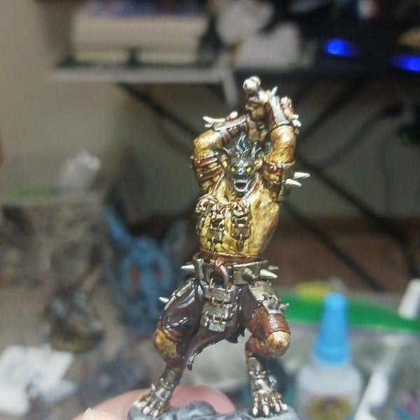 Bugbear Miniature | 3D Printed Dnd Mini | Fantasy Barbarian, Fighter ...