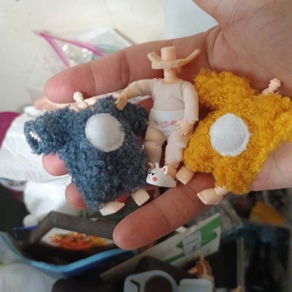 3pcs/set Obitsu11 Suit Uniform Clothes Nendoroid Pants Suit T-shirt Set OB11 GSC Molly Bjd Dolls ...