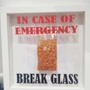In Case of Emergency Break Glass VINYL ONLY (frame Not Included) - Ikea ...