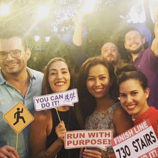 5K Printable Photo Booth - Runner Photo Booth - Printable Props - 5K ...