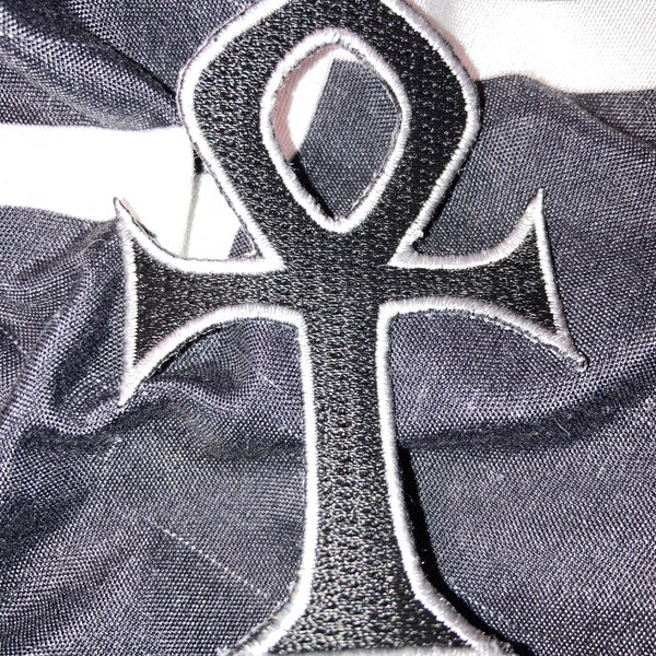 Ankh Embroidered Patch 7cm X 4cm 2 3/4 X 2 - Etsy