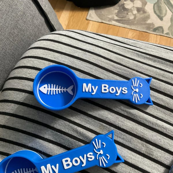 Personalized Dog Food Scoop, Pet Food Measuring Cup With Name, Kibble ...