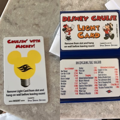 Disney Cruise Light Card® and Deck Locator Gift Sets Great Fish ...