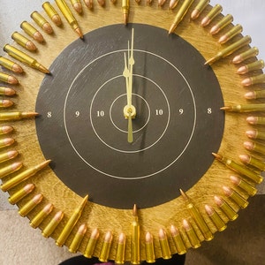 Patriotic we the People Flag Bullet Clock - Etsy