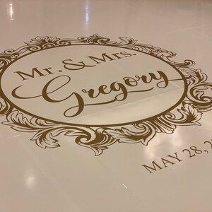 Princess Name Decal Elegant Personalized Frame Baby Nursery | Etsy