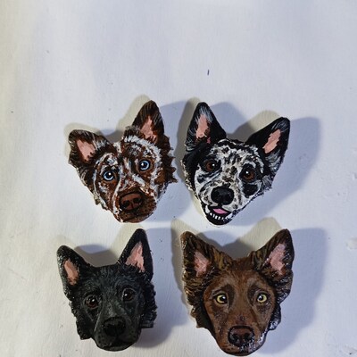 Custom Pet Pin dogs, Cats, Horses, Birds, Etc - Etsy