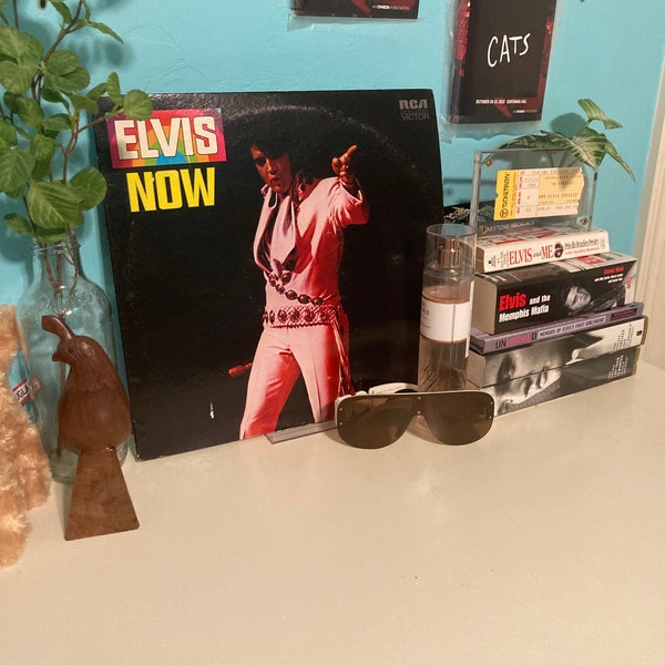 Elvis Presley-"elvis Now" Vintage Vinyl Record Album - Etsy