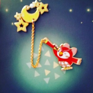 Animal Crossing Enamel Pin Celeste Stargazer - Etsy