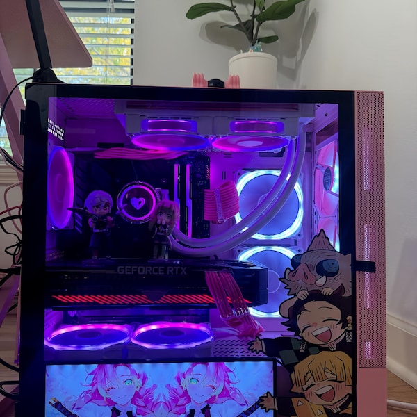 Custom Rgb Pc Case Light Decoration Board Panel Water Cooling Pc Decor ...