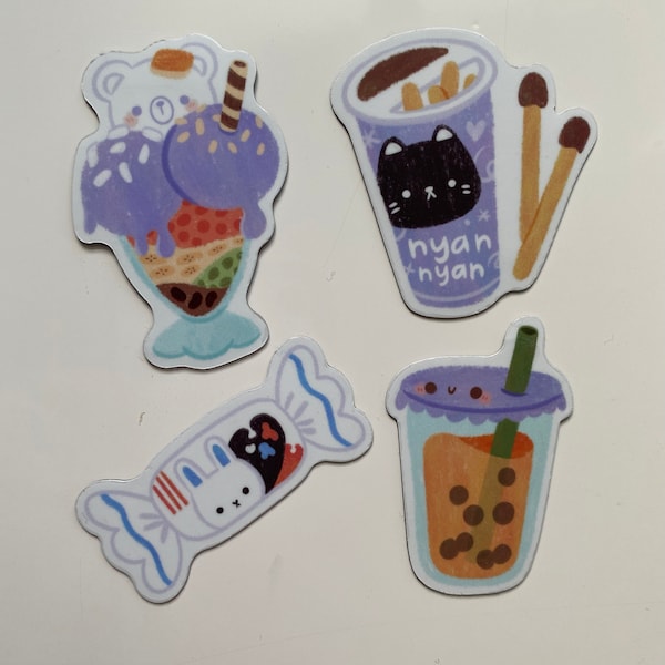 Asian Snacks 1 Magnet Pack Kawaii Magnet Cute Food Magnet Asian Food ...
