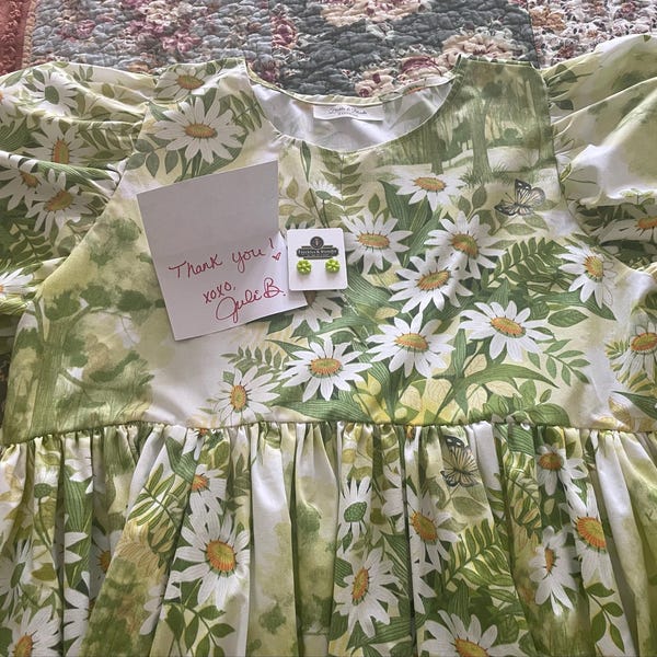 Vintage Needlework Back Denim Jacket - Etsy