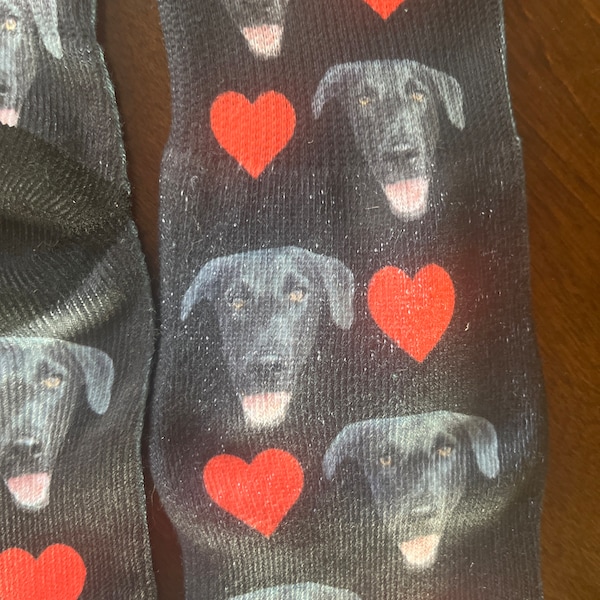 Custom Pet Socks, Dog Socks, Pup Socks, Dog Lover Gift, Cat Socks ...