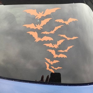 Bat Decal Bats Goth Car Accessories Spooky Bitch Goth Car Decor Goth ...