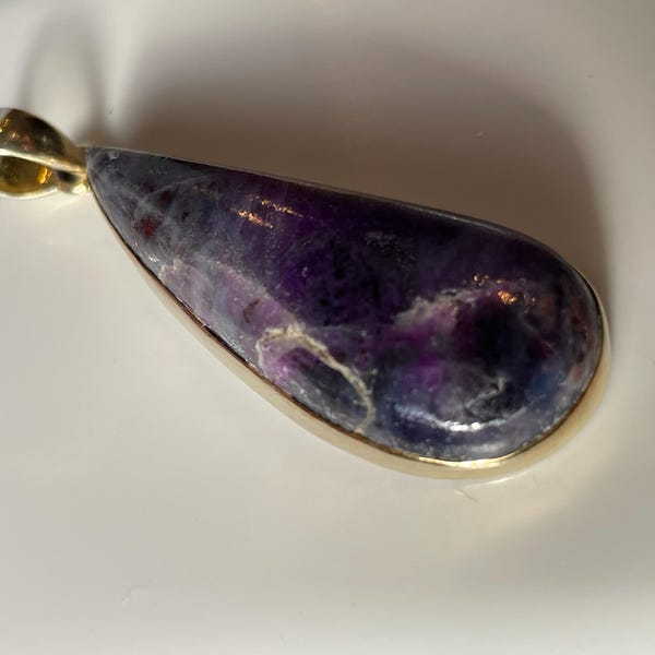 Covellite in SUPER SEVEN QUARTZ - Faceted - Gemstones, Jewelry Making ...