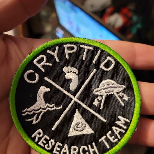 Cryptid Research Team Patch - Etsy