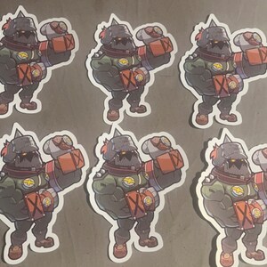 Guilty Gear Strive Stickers Potemkin Chibi - Etsy
