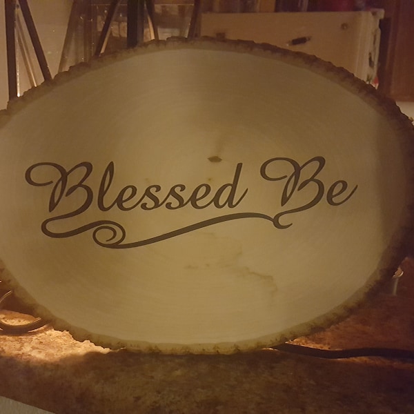 Blessed Be Wall Art Decal, Pagan Wiccan Saying, Witchy Art - Etsy