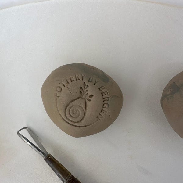 Ceramic Signature Stamp Logo, Custom Brass Stamp, Custom Clay Stamp ...