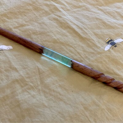 Real Magic Wand Glowing Wand Wooden Wand - Etsy