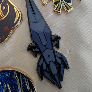 Xenoblade Enamel Pin Hard Metal Rose Gold Monado Enamel Pin - Etsy