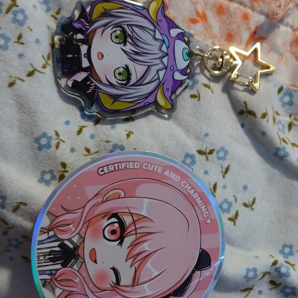 Needy Streamer Overload - 2.5" Rainbow Acrylic Charm - Etsy