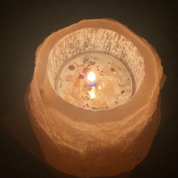 Good Vibes Only Candle - Negative Energy Cleansing - Soy Aromatherapy ...