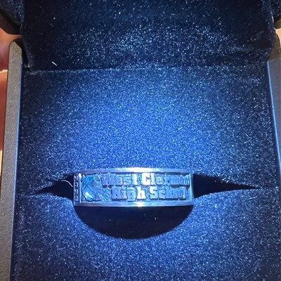 Personalized College Jewelry, Graduation Ring Gift, Personalized Class ...