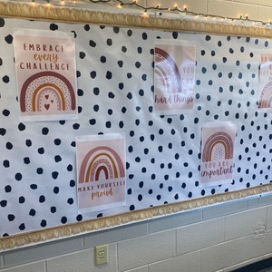 Rainbow Bright Classroom Poster Pack | Rainbowclassroom Decor ...