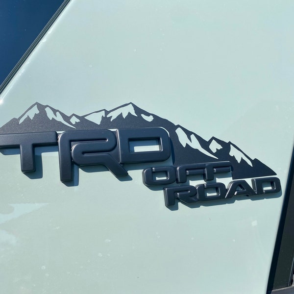 4runner Mountain Decal, 4runner Vinyl, 4runner Decal, 4runner Badge ...