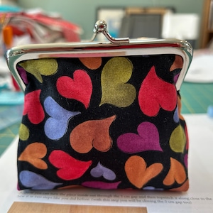 Coin Frame Purse Pattern, Pdf Sewing Pattern for Metal Frame Pouch ...