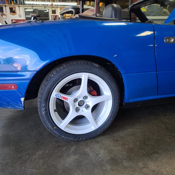 Work Equip Wheels Rim Vinyl Decal Sticker Set of 4 - Multi Sizes ...