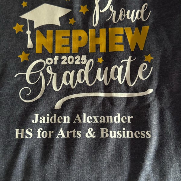 Custom Proud Graduate Tshirt, Proud of the Graduate Shirt, Proud Dad ...