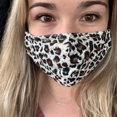 Fabric Face Mask With Filter Pocket Mask for Men Reusable - Etsy