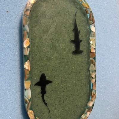Shark Week Ash Tray / Jewelry Holder - Etsy