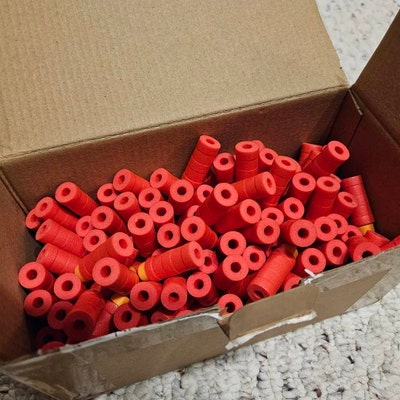 Worker Mod Flywheel No Grain Type Plastic Black for Nerf Stryfe 425 ...