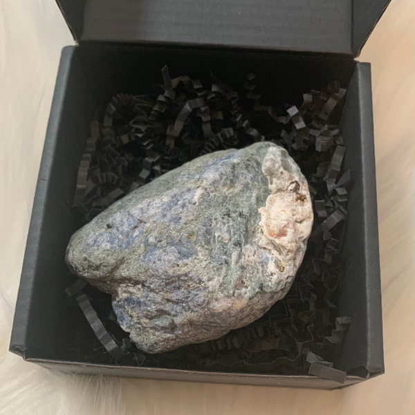 Beautiful Chunk of Pure Raw Blue Quartz Crystal - Etsy