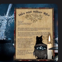 RAIN WATER MAGIC, Thunder and Lightning Water Potion Recipe, Wicca ...