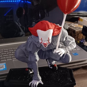 Pennywise 3D Print STL File for 3D Printing, Instant Download Drive ...