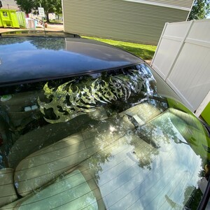 Custom Text Outline Y2 Windshield Graphic Decal Car Sticker Banner JDM ...