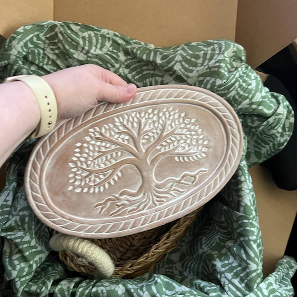 Handmade Woven Wall Basket Planter Wicker Wall Hanging Storage Basket Farmhouse Home Decor Door ...